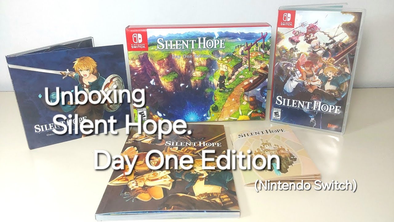 Unboxing Silent Hope Day One Edition Nintendo Switch - YouTube