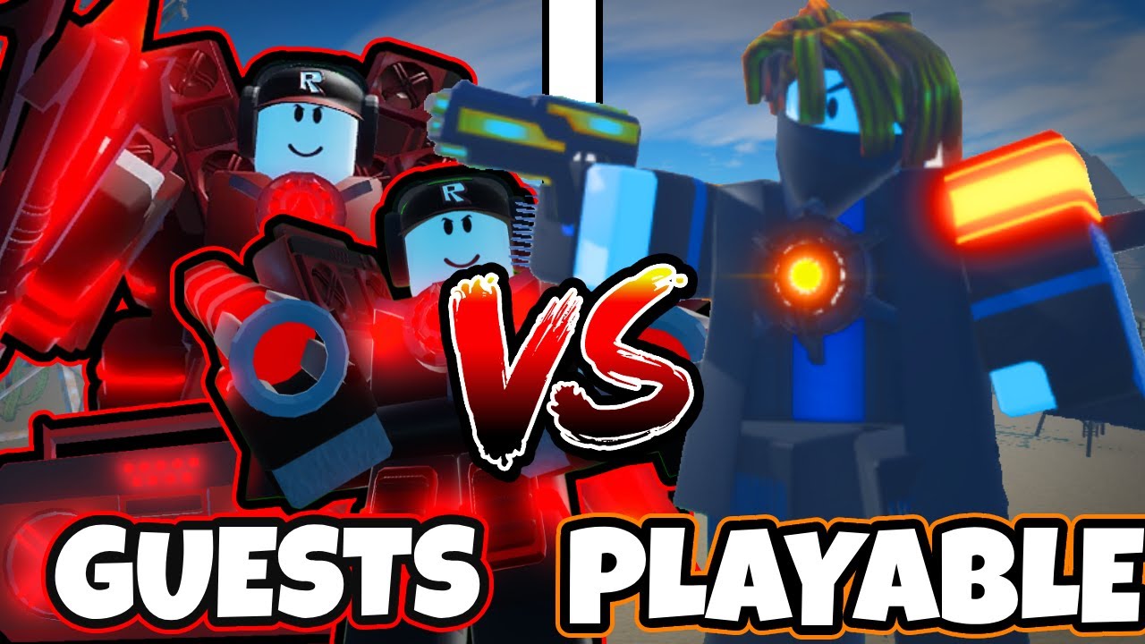 I used GUESTS agaisnt the PLAYABLE BACON TITAN 🔥🔥 - YouTube