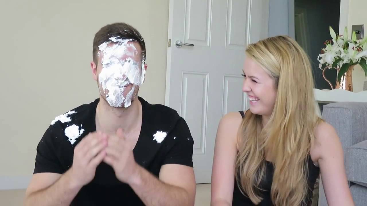 Handsome Guy Getting Pied - YouTube