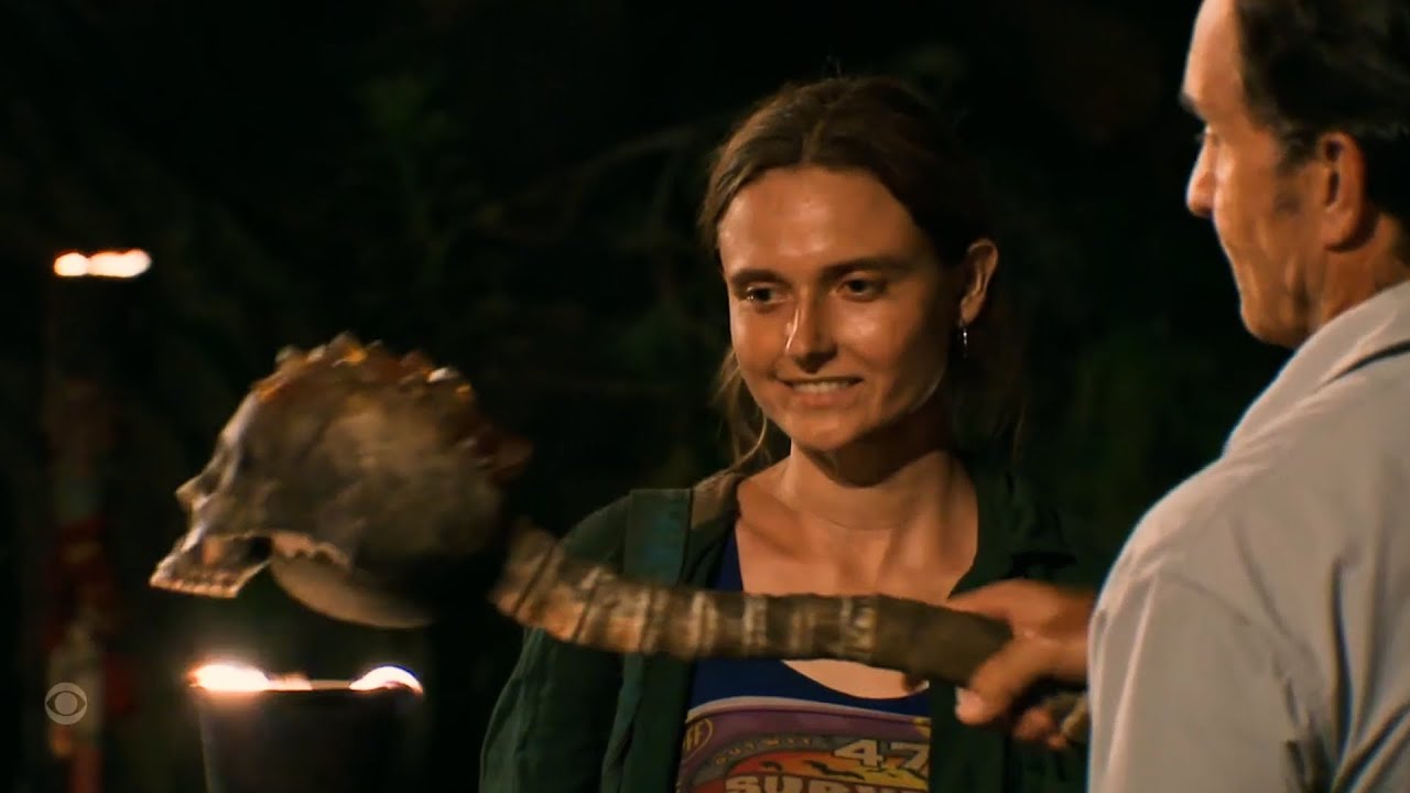 Survivor Season 47: Caroline Voted Out - YouTube