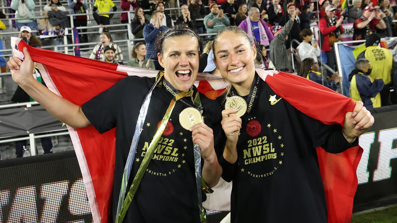 SCENES | Lifting NWSL Championship No. 3 - YouTube