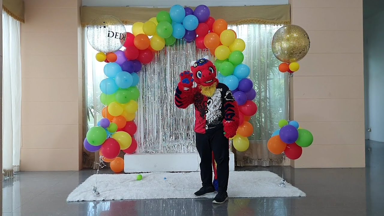 Clean up balloons colorful 1/2 - YouTube