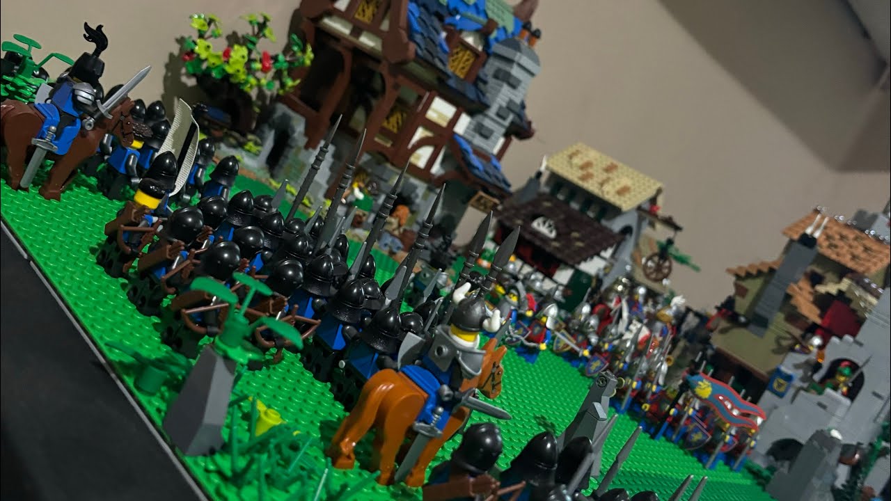 The Lego black falcons are on the move! Part 2 of building a display ...