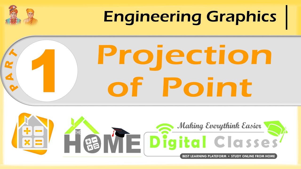 Projection of Point | Engineering Drawing | Part-1 - YouTube