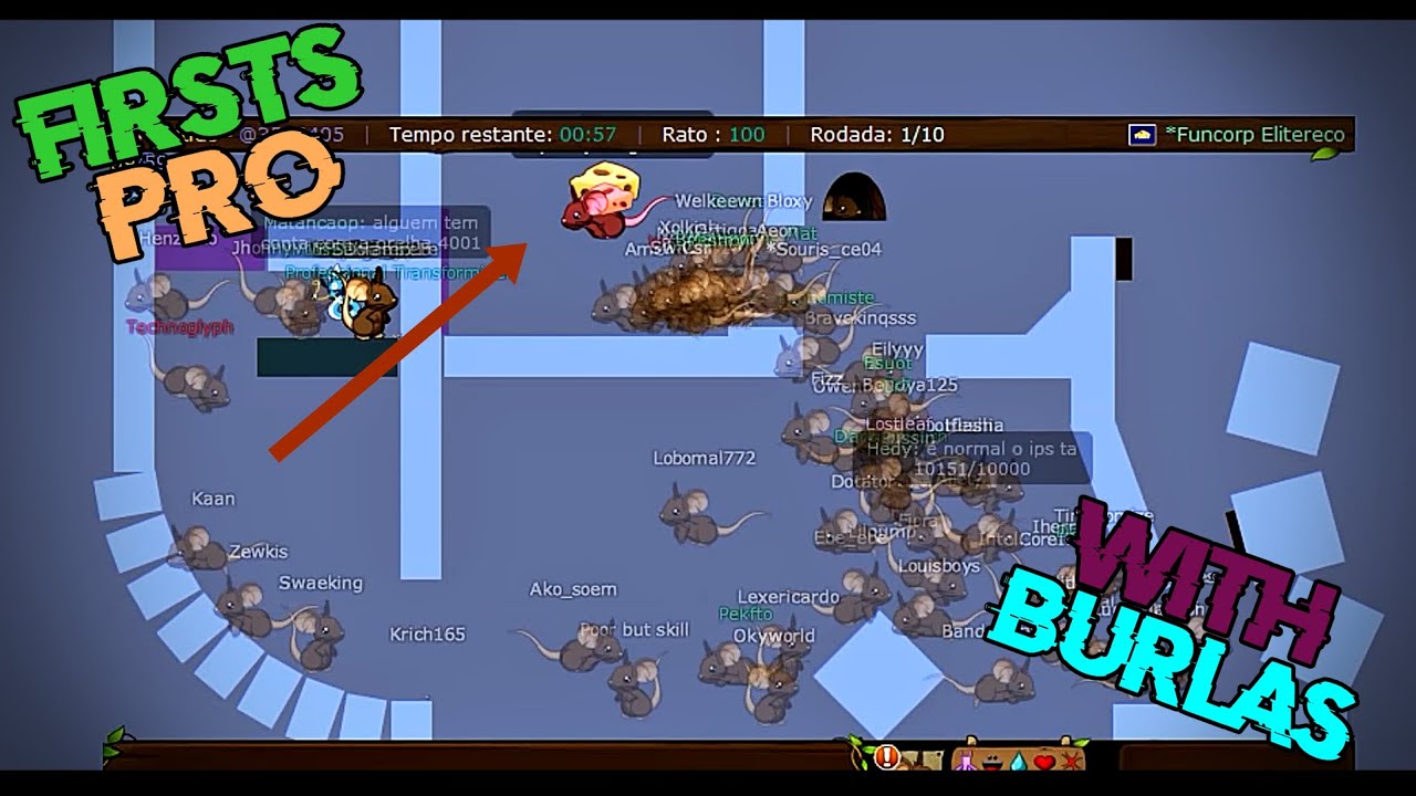 Transformice - FIRSTS PRO WITH BURLAS #13 - YouTube