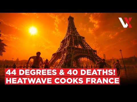 Record Heat Kills Across Europe | 40 Drown In France, Eiffel Tower Shuts Early | VERTEX