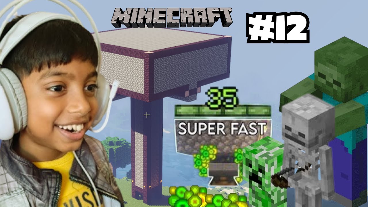 I MADE AN XP FARM IN MINECRAFT #12 - YouTube