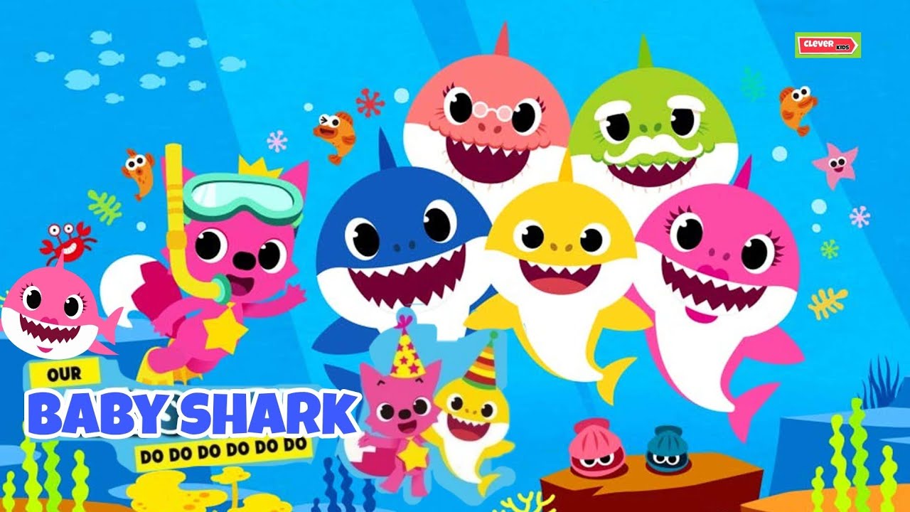 Tiny Ocean Tunes: Adventures with Baby Shark Junior || Baby Shark's ...