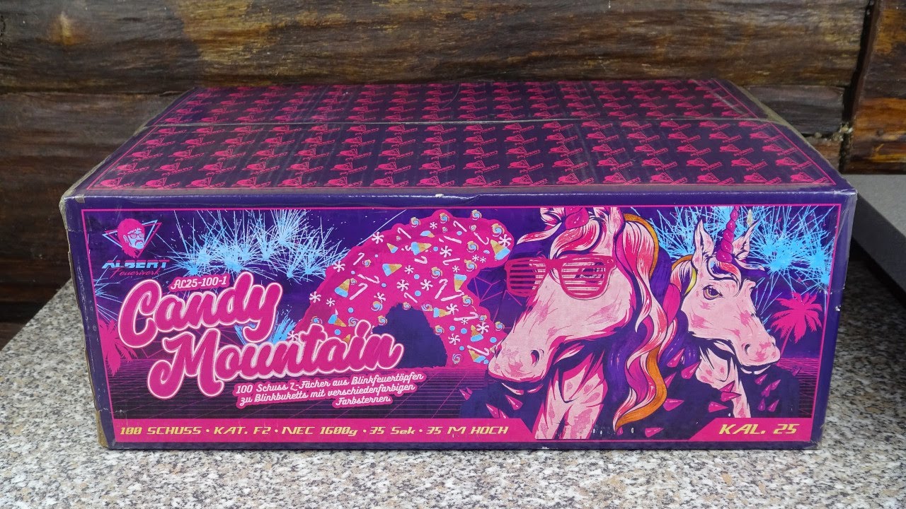 Albert Candy Mountain | Bunter Fanshape Verbund - YouTube