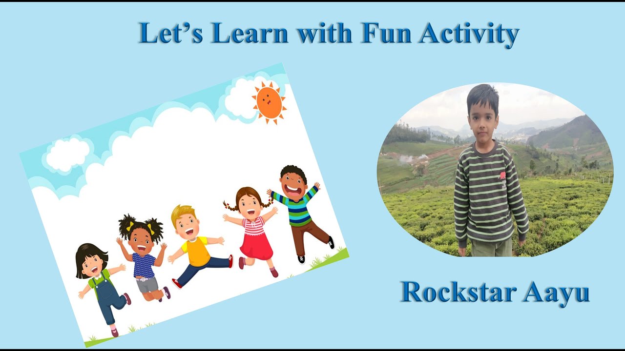 Learning alphabet with fun activity | fun activity | kids learning ...