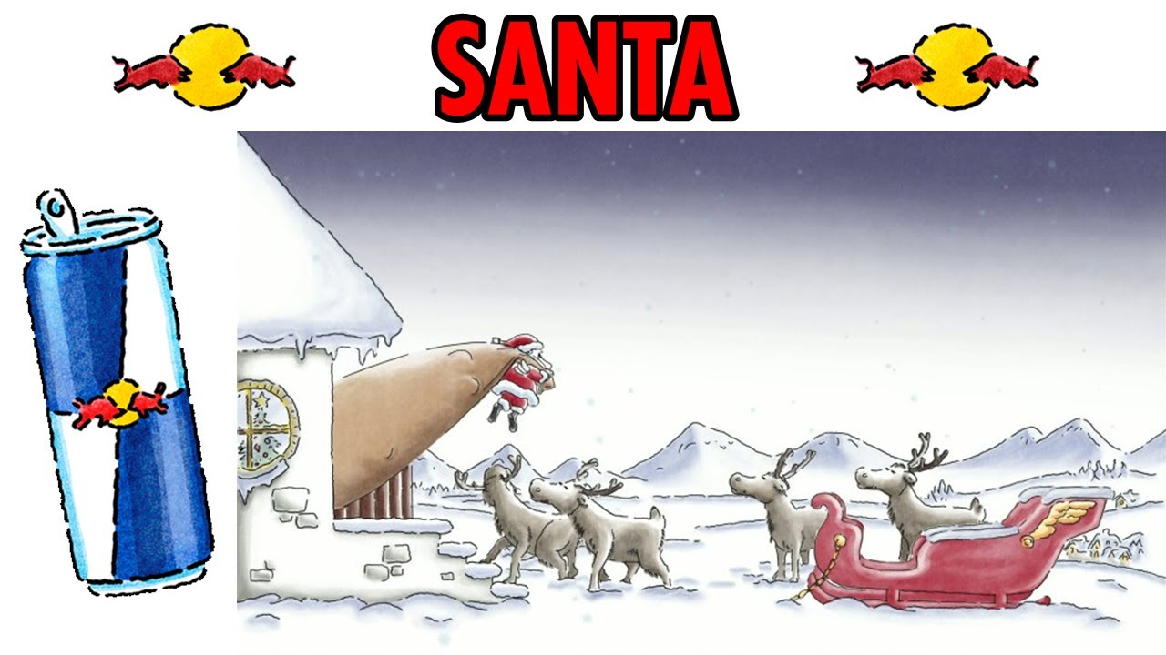 🎅 "SANTA" - 🥤⚡ Red Bull gives you wings - 📅 2014. - YouTube