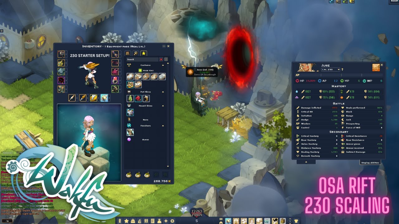 Wakfu - Osa Rift Solo Eni 230 (Sped Up ⏩) Ogrest Server - YouTube