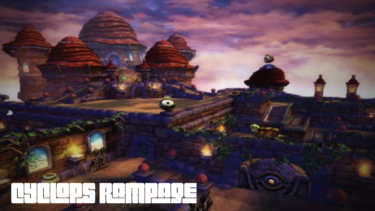 Skylanders | Cyclops Rampage (Cystal Eye Castle) (Custom mix) - YouTube
