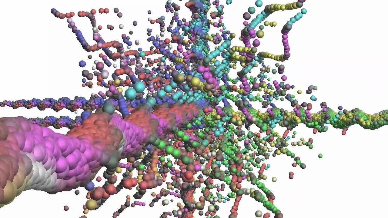 Arnold-Beltrami-Childress (ABC) flow field - YouTube