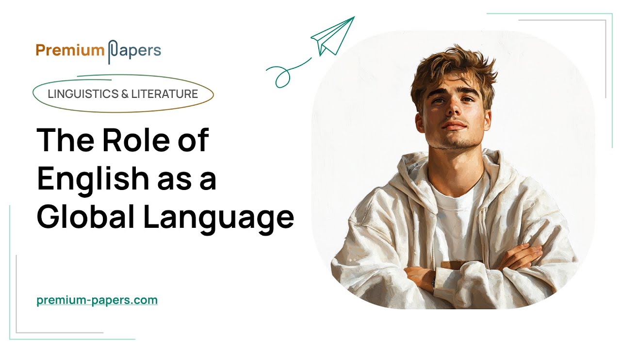 The Role of English as a Global Language - Essay Example - YouTube