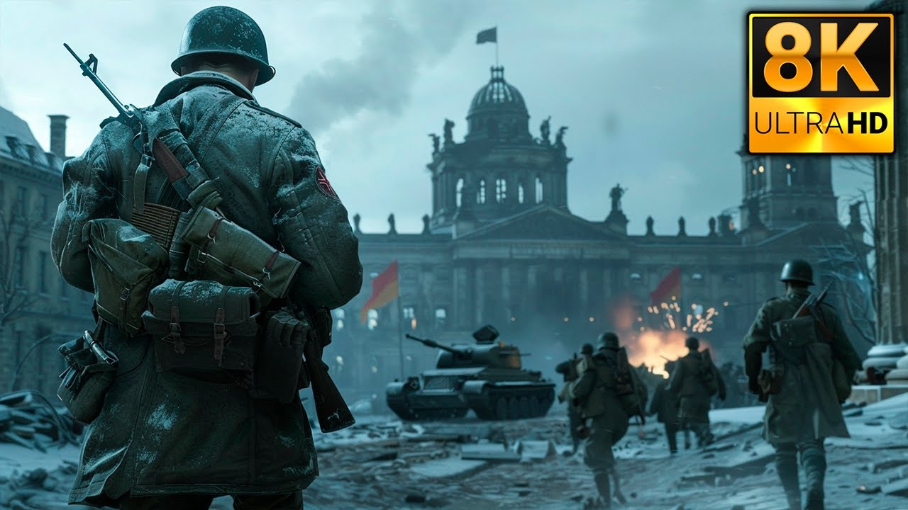 CAPTURE OF THE REICHSTAG | BERLIN 1945 | IMMERSIVE ULTRA Graphics ...