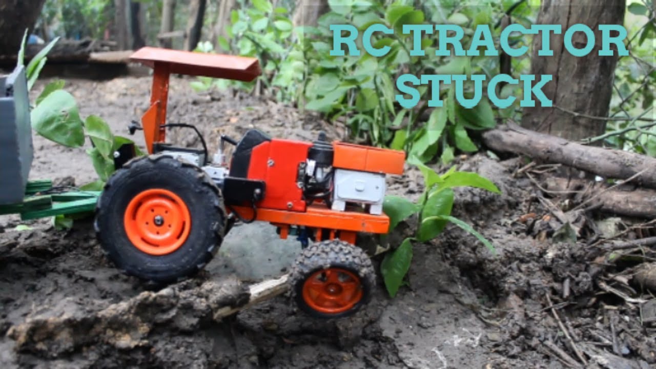 TRACTOR STUCKING WHEN OVERLOADED// MUDDY & SANDY CONDITIONS AT THE ...