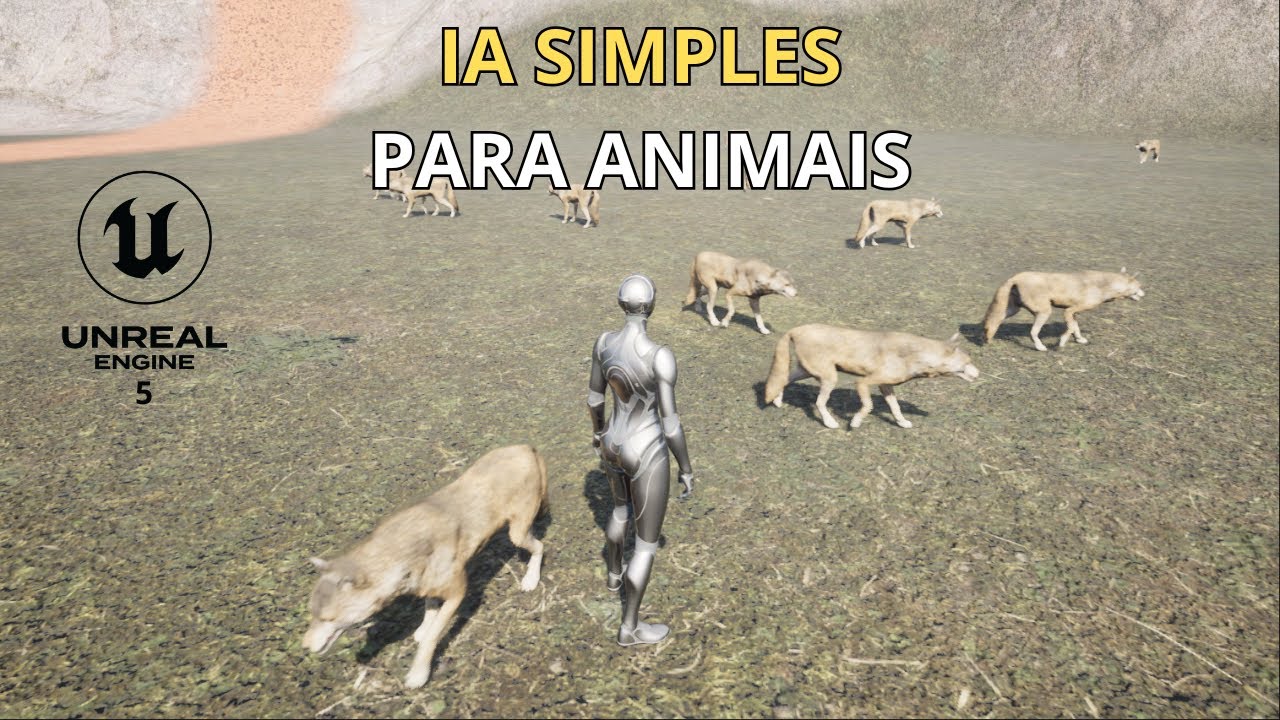 IA Simples para Movimentar um Animal Aleatoriamente - Tutorial Unreal ...