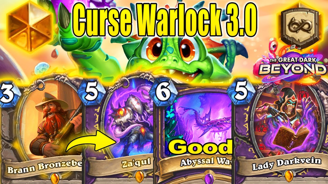 Curse Warlock 3.0 Deck is Back in 2025 With Fun Cards! The Great Dark ...