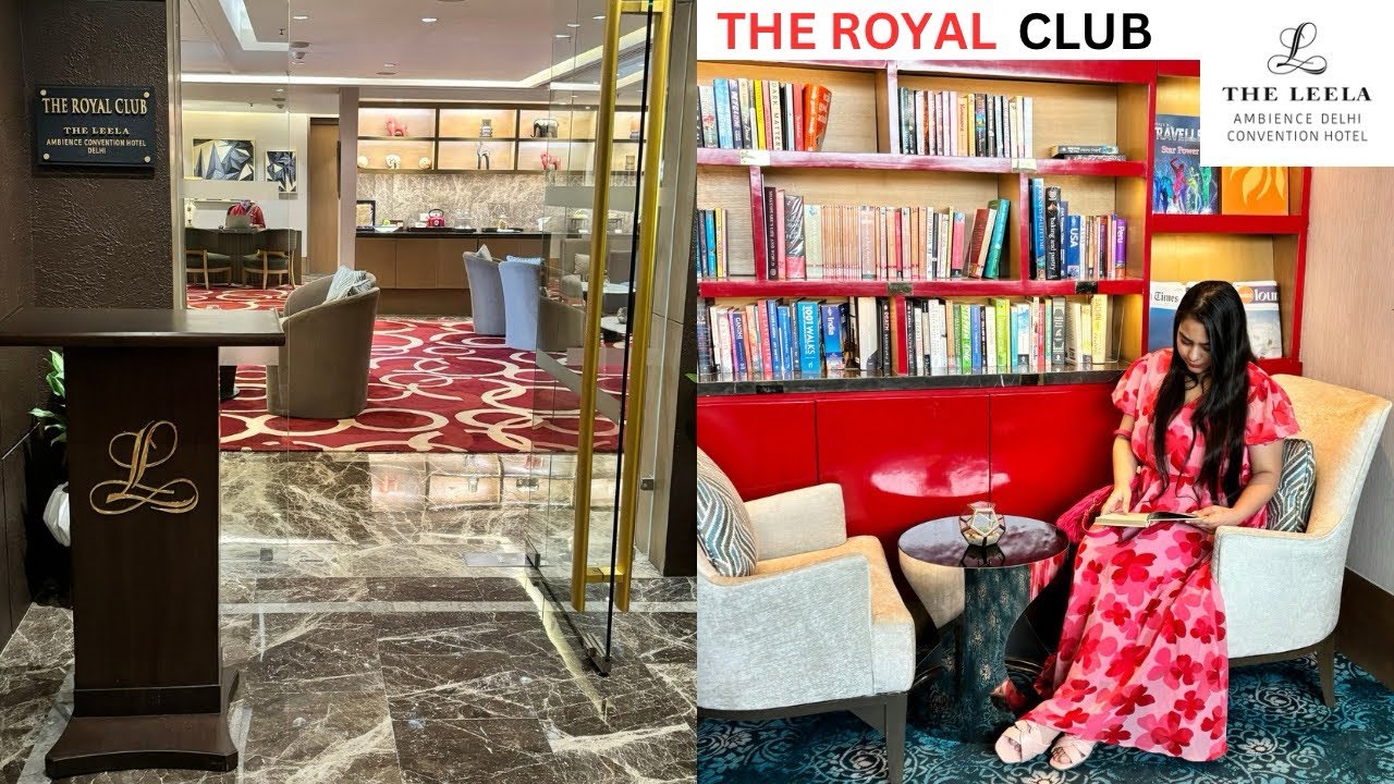 THE LEELA AMBIENCE CONVENTION HOTEL | ROYAL CLUB | COFFEE - YouTube