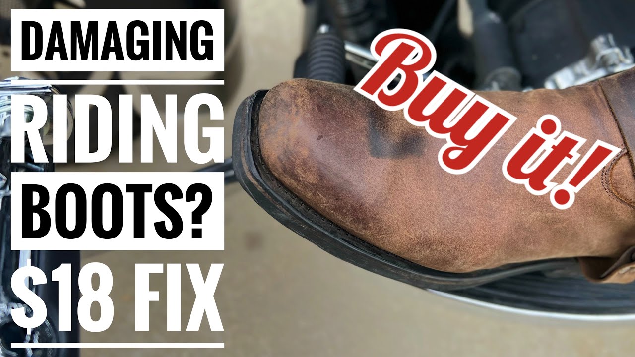 How to Save Motorcycle Shoes, Motorcycle Boot Saver by Bung King ...