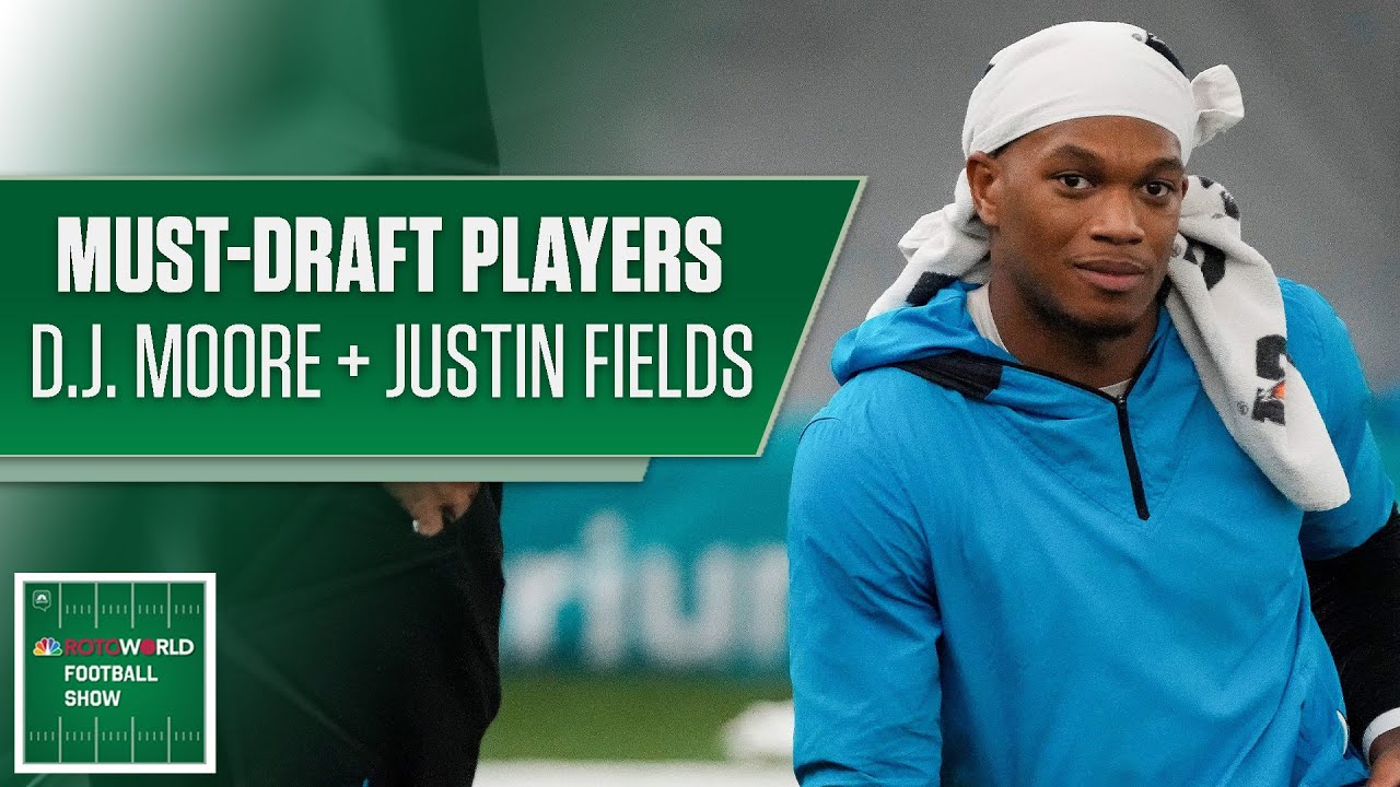 D.J. Moore, Justin Fields lead players we can't stop drafting this year ...