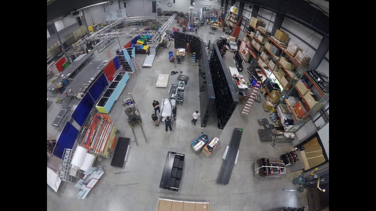 ATOMIC Scenic Shop Floor Spring 2019 - YouTube