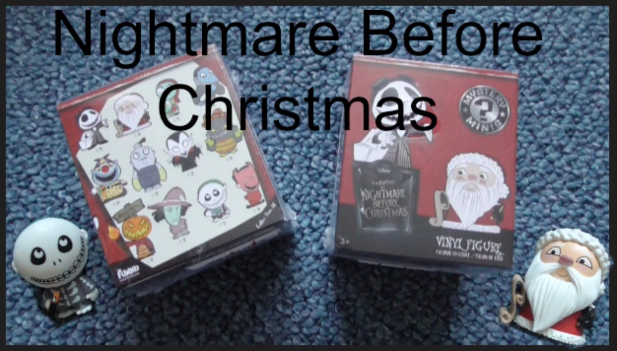 Unboxing Nightmare before christmas blind boxes! - YouTube