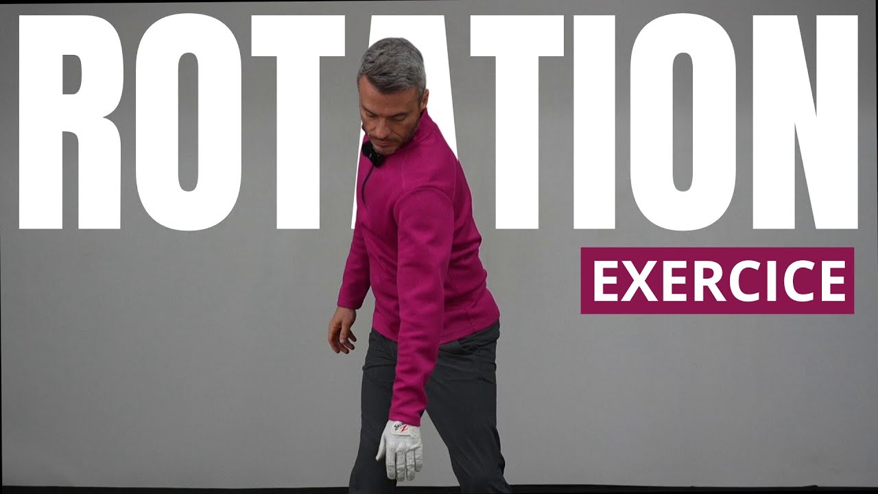 La rotation doit se faire dans le bon angle! Voici un bon exercice pour ...