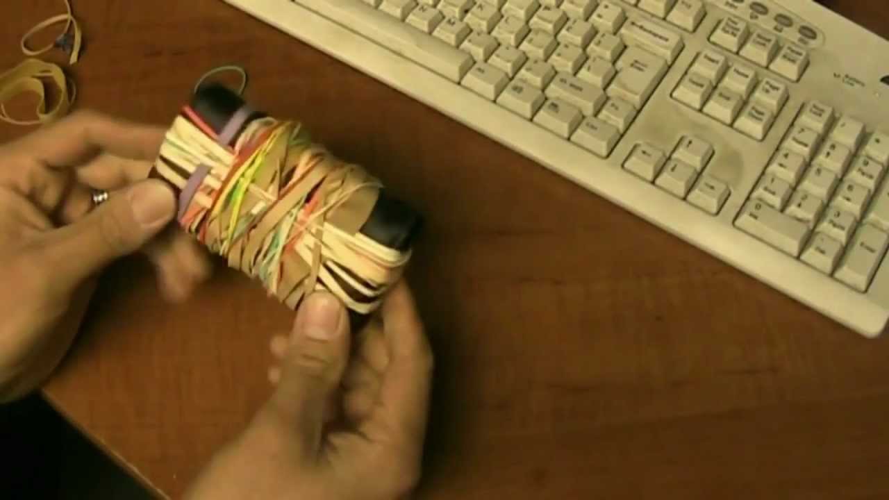 Rubber Band Cell Phone Prank - YouTube