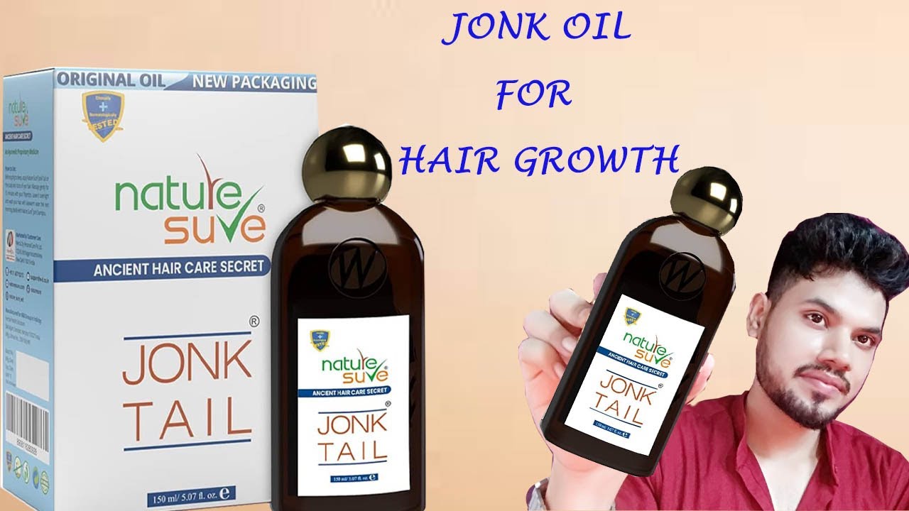 মাথার সামনের চুল ফাঁকা হয়ে যাচ্ছে? Nature Sure Jonk Oil healthy চুলের ...
