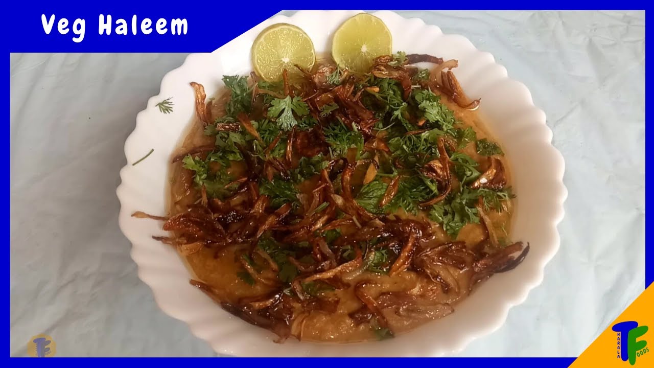 How to Cook HALEEM at Home//Quick & Easy Veg HALEEM RECIPE step by step ...