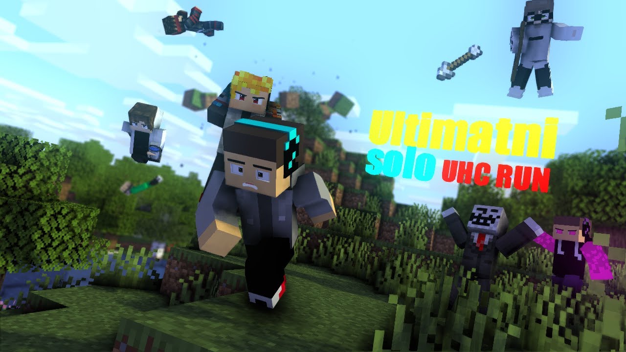 Ultimátní solo UHC RUN (minecraft specialní animace) - YouTube