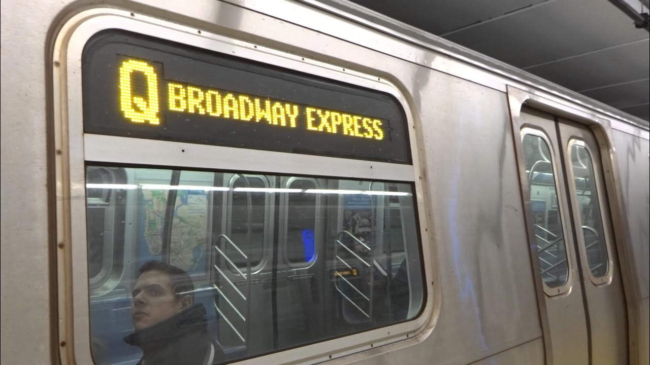 NYC Subway First Look: 96th Street-2nd Avenue-bound R160 (Q) Entering & Leaving 72nd Street ...
