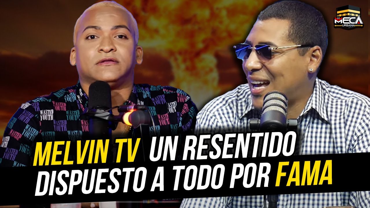 MELVIN TV UN RESENTIDO EN BUSCA DE UNA OPORTUNIDAD EN ALOFOKE ! - YouTube