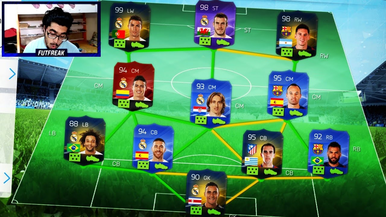 the BEST FIFA 16 MOBILE team in 2019... - YouTube