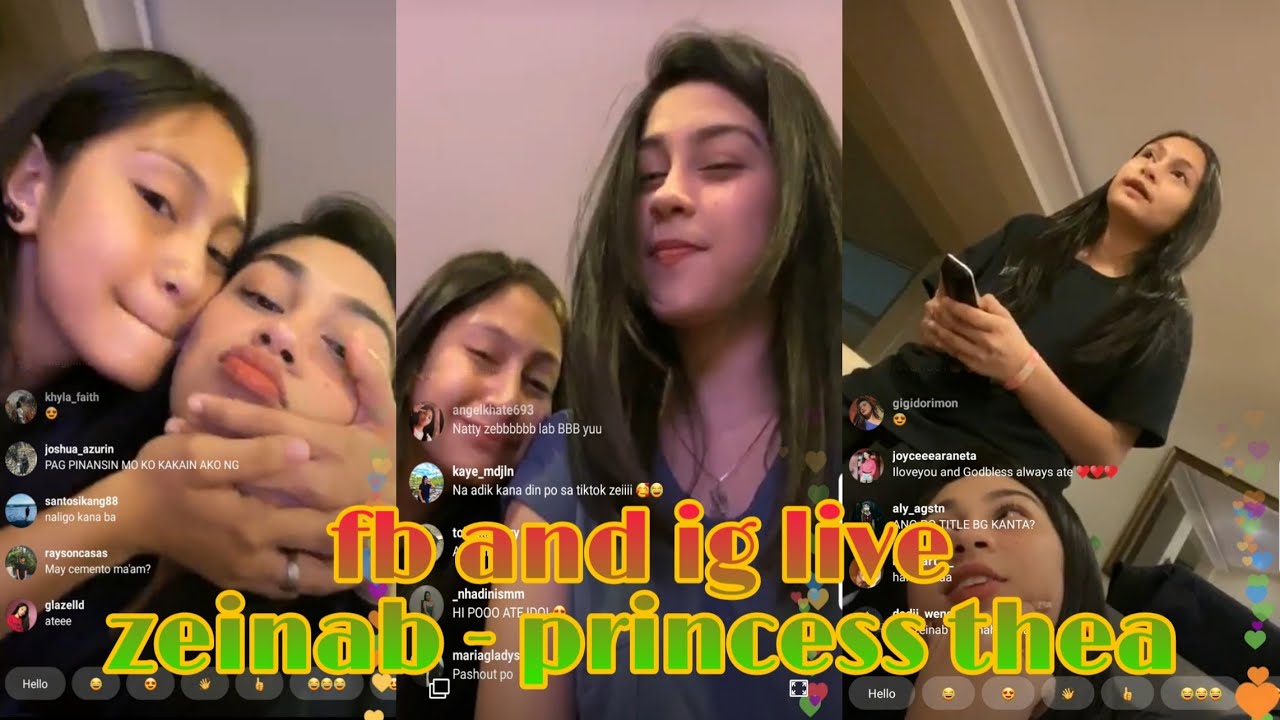ZEINAB HARAKE | PRINCESS THEA | FB IG LIVE 2020 - YouTube
