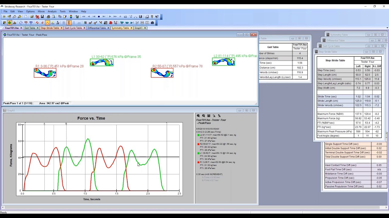 Strideway Software Tips - How to Isolate Pertinent Gait Research Data ...