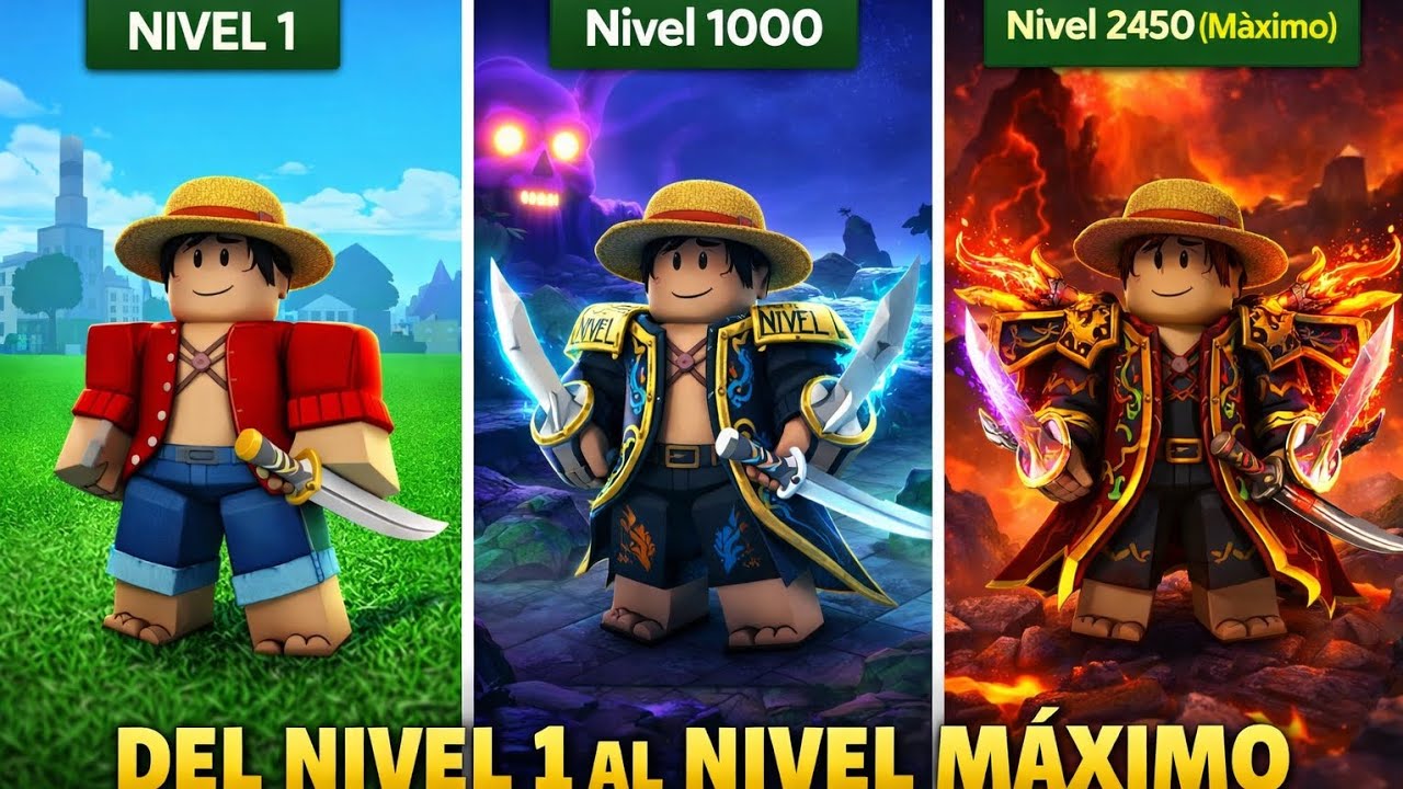 De nivel 16 a nivel 1800max en blox fruit (parte 2) - YouTube
