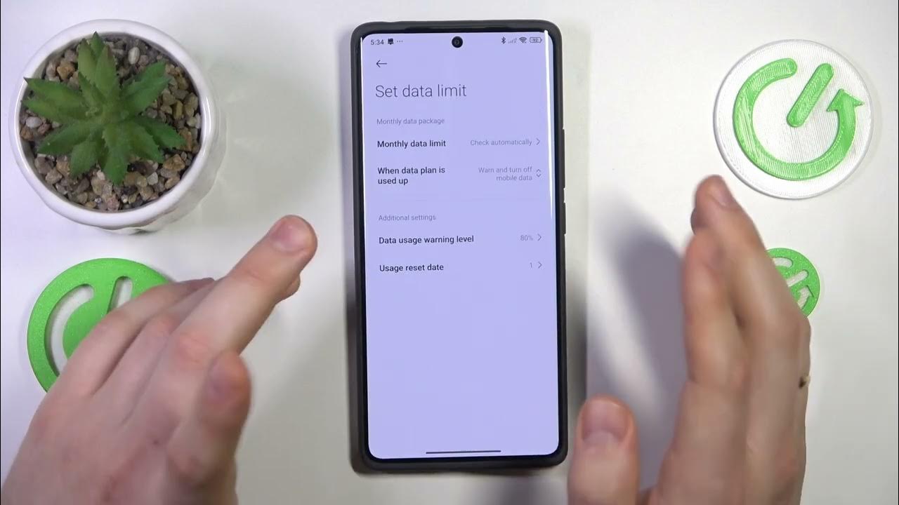 How to Set Data Limit on Redmi Phones - YouTube