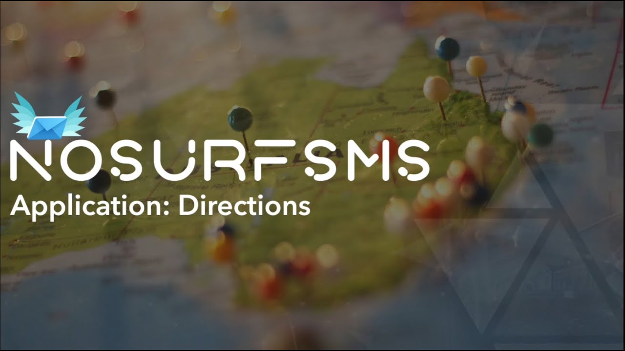 NoSurfSMS - Directions App for NoSurf - YouTube