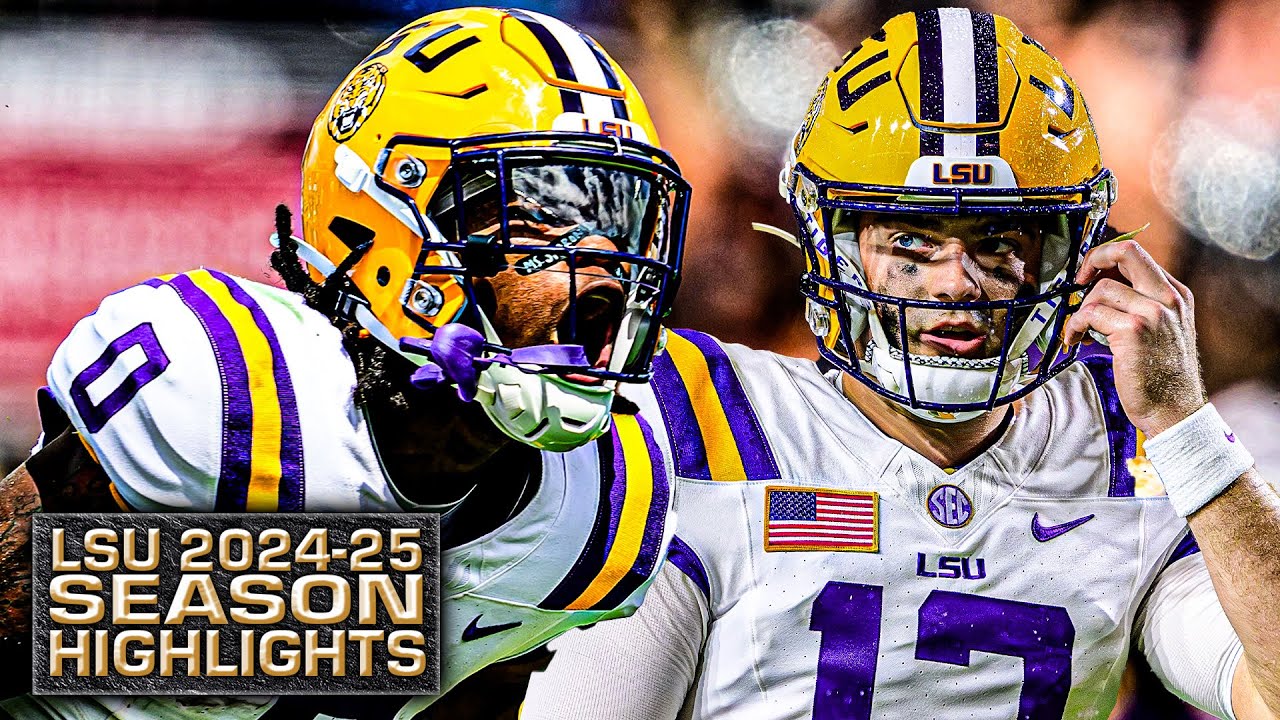 LSU Tigers HIGHLIGHTS from the 2024-25 college football season 🎥 | ESPN ...
