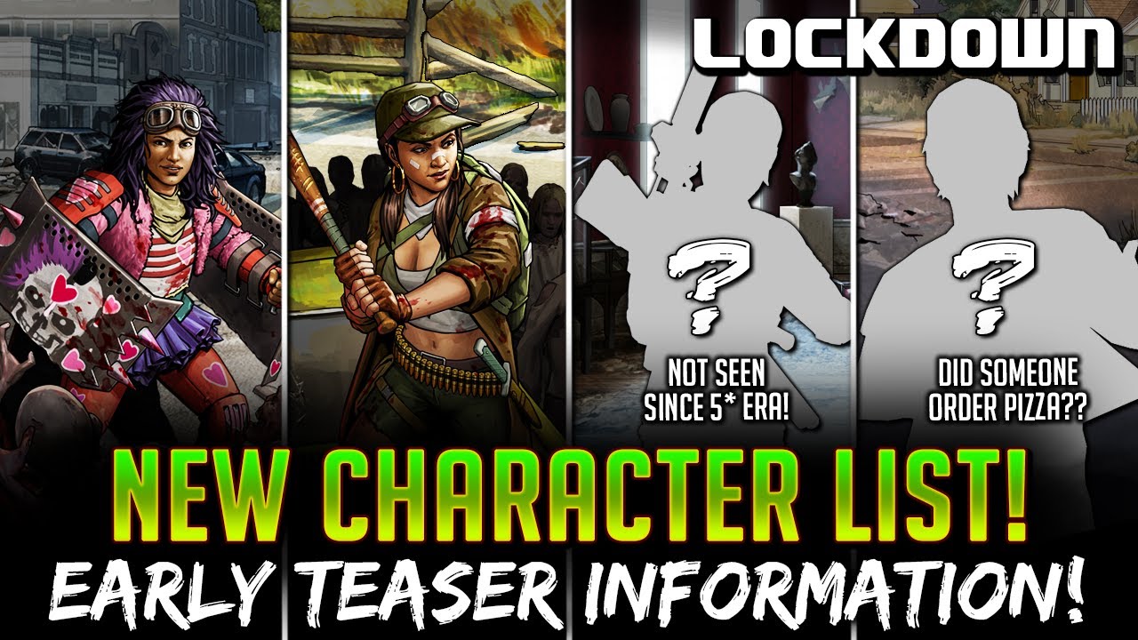 TWD RTS: New Character List! Princess, Rosita & MORE teasers! Walking ...