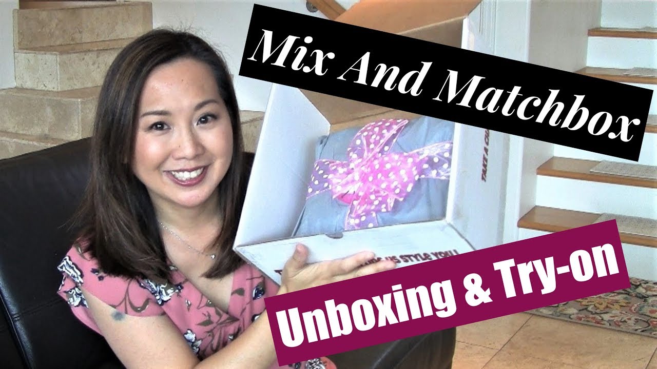 Mix and Matchbox | Unboxing & Try-on | Take A Chance Box | March 2018 ...