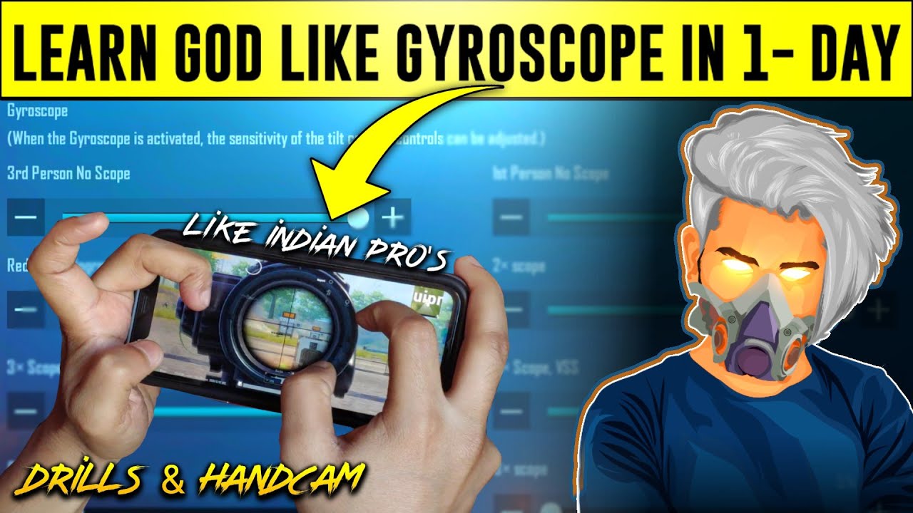 BEST GYROSCOPE GUIDE VIDEO || HOW TO LEARN GYROSCOPE IN PUBG MOBILE ...