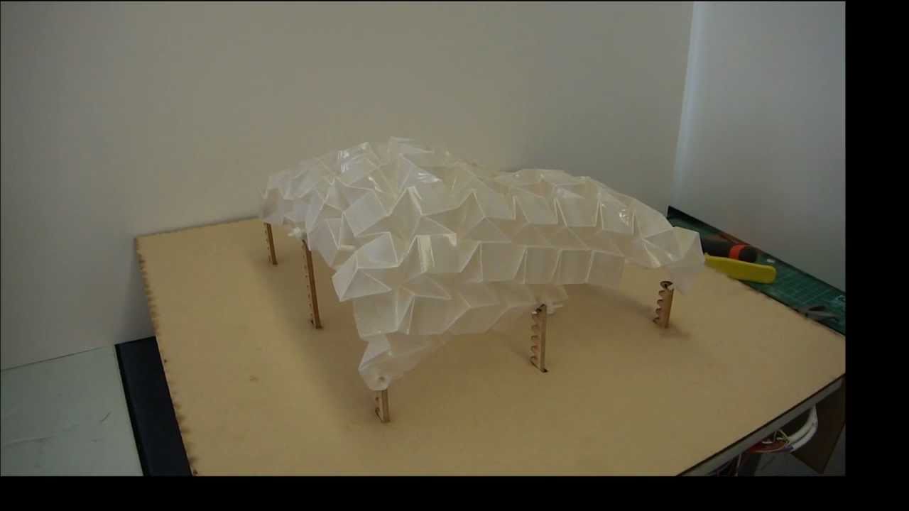 DLAB2011 Kinetic Canopy Study 1-3 - YouTube