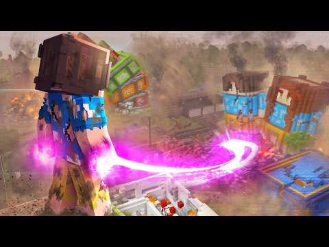 BORALO KÖYÜNÜ ELLERİMLE YOK ETTİM - Minecraft