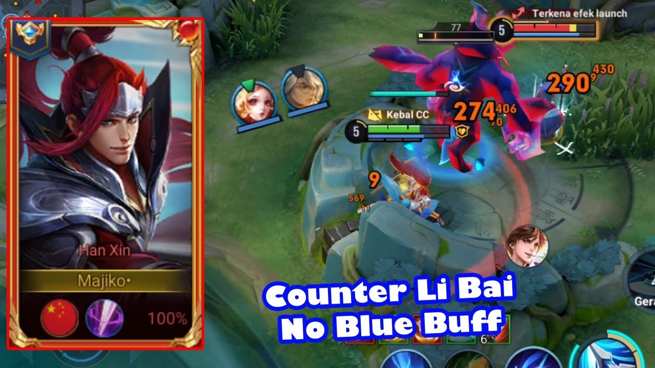 Counter Li Bai Epic Han Xin Gameplay | Honor Of Kings - YouTube