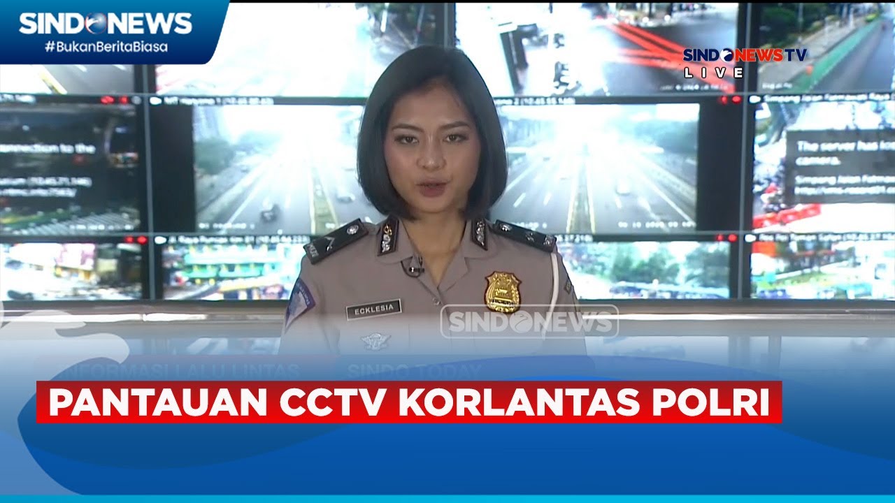 Pantau Arus Lalu Lintas bersama Bripda Ecklesia Putri dari Studio NTMC ...