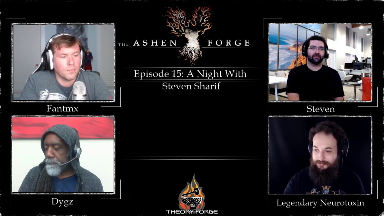 The Ashen Forge - Episode 15: An Interview with Steven Sharif from ...